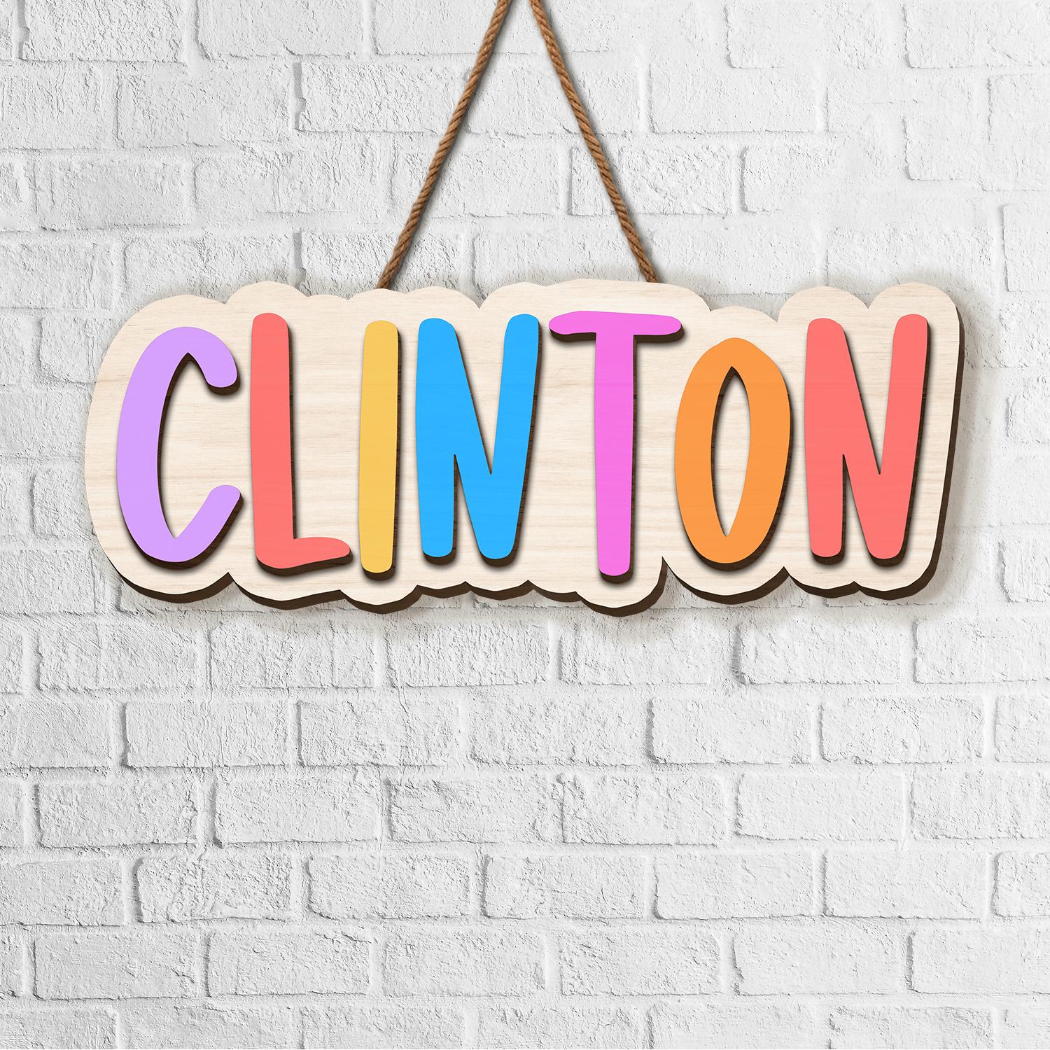 Personalized Kids Room Door Sign: Custom Name Nursery Decor - Etsy