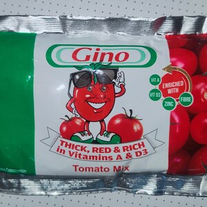 Tomato Paste - Gino Sachet (60g) - Etsy