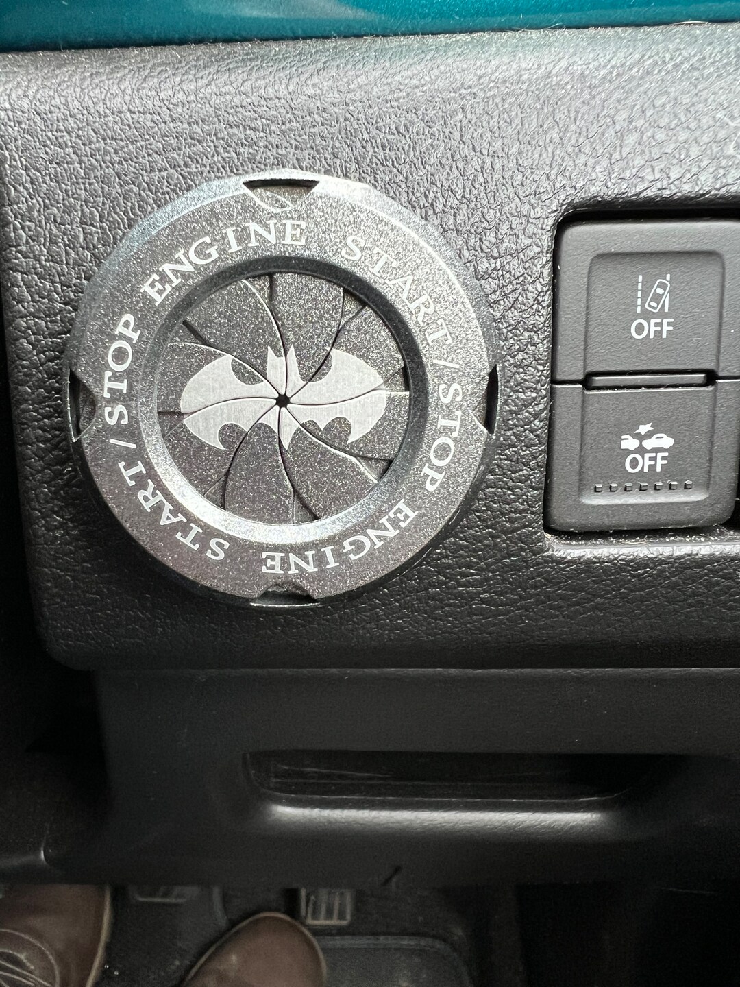 Batman Inspired Car Start Button Cover - Etsy