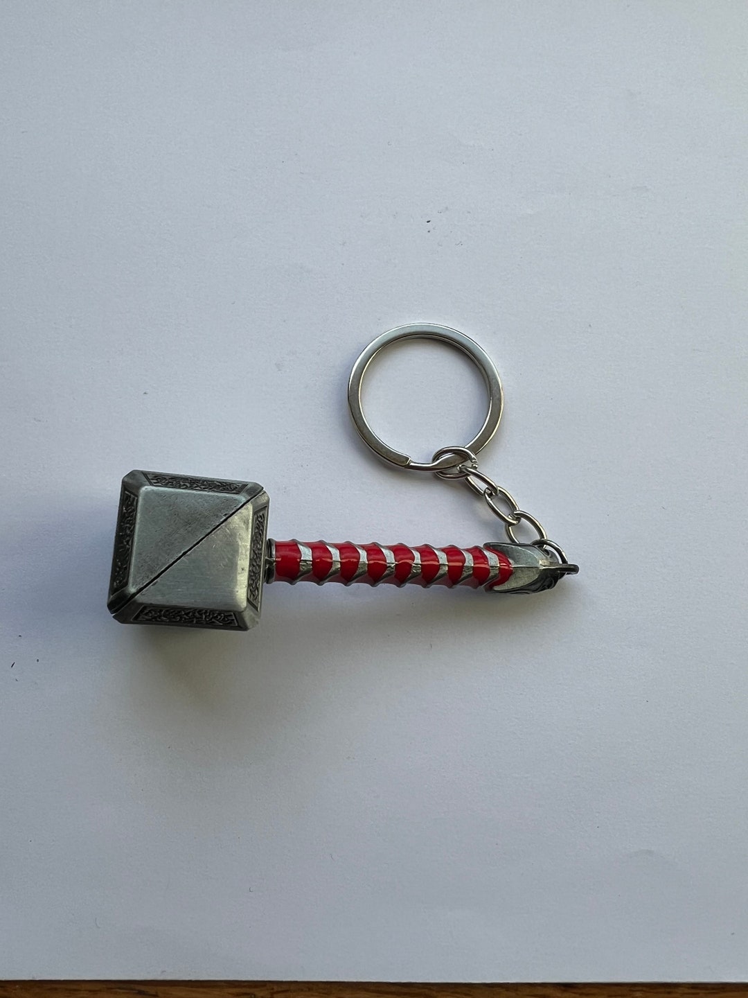 Thor Style 3D Hammer Keychain Keyring Brand New - Etsy