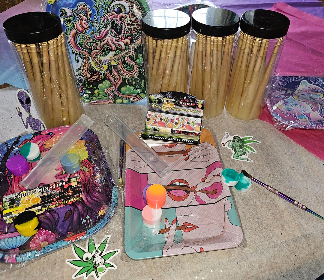 Smokers Utility Grab Bags, Trays & Cones. - Etsy