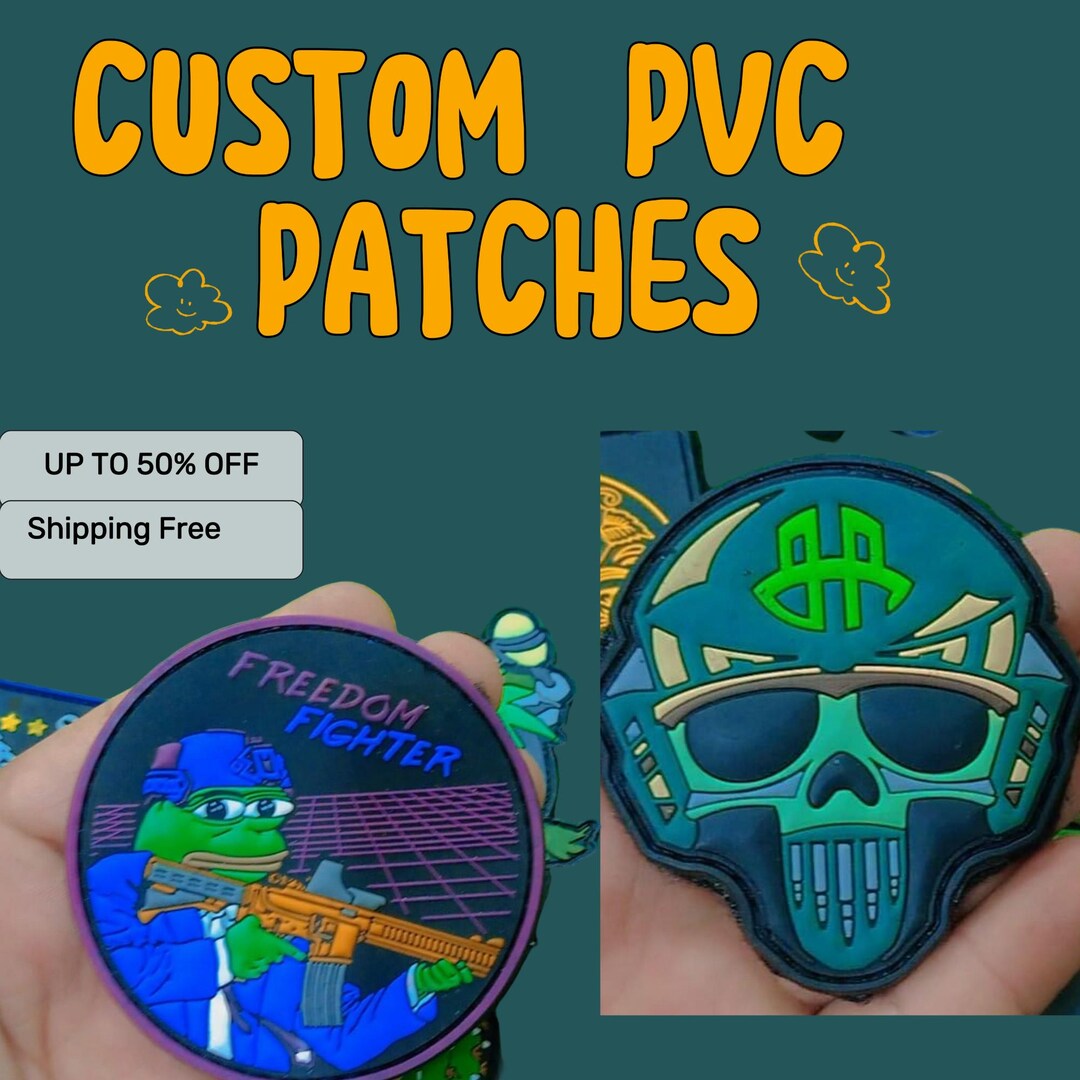 Custom Pvc Patches, Silicon Patch, Rubber Patch, Personalized Patch ...