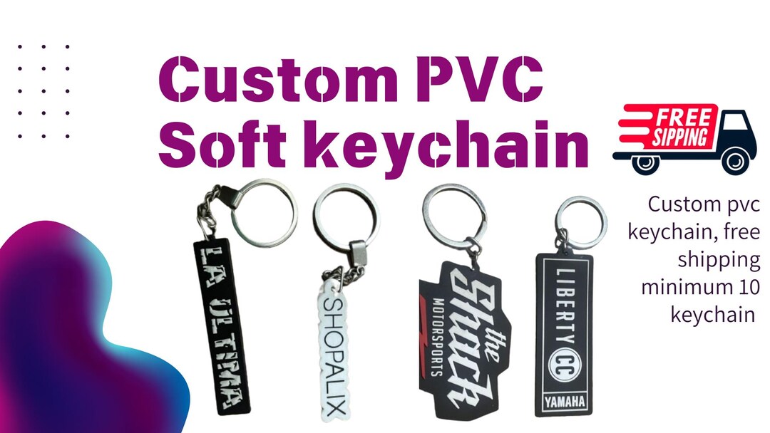 Custom PVC Keychain, Personalized PVC Keychain, Rubber Keychain, Bulk ...