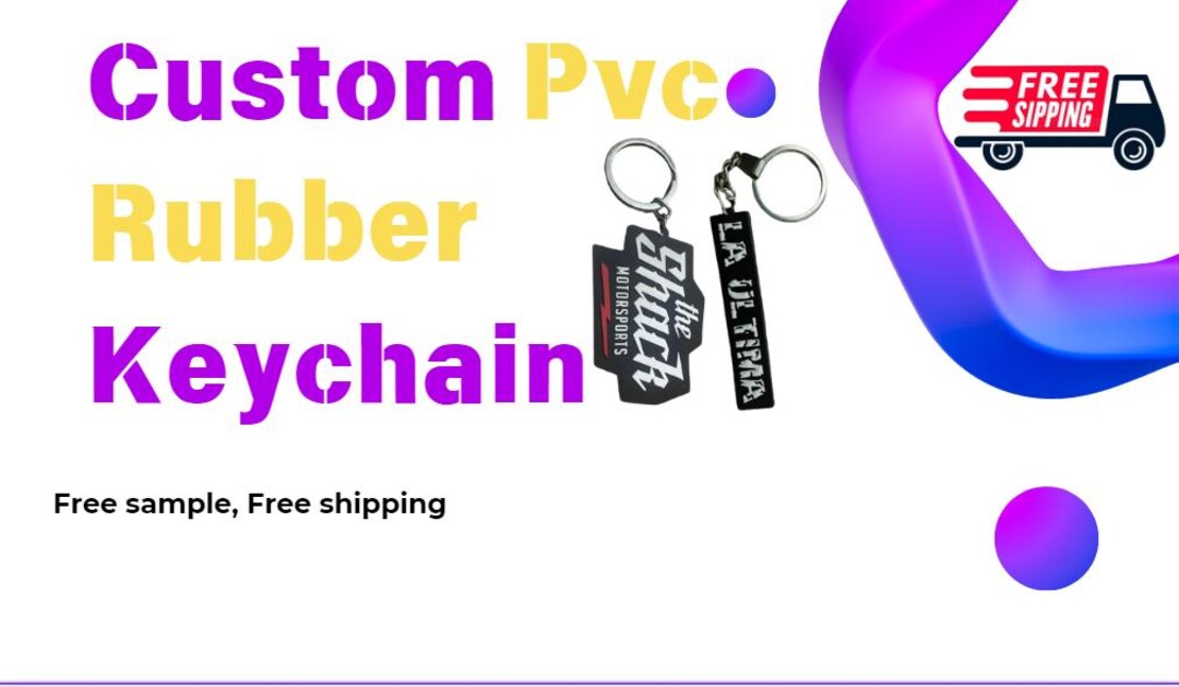 Personalized PVC Keychain, Custom PVC Keychain, Custom 2D/3D Soft PVC ...