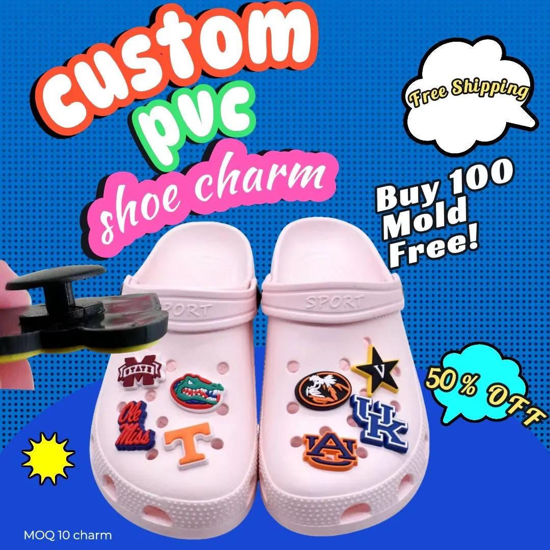 Personalized Charms, Custom Shoe Charm, Custom Clog Charm ,custom ...