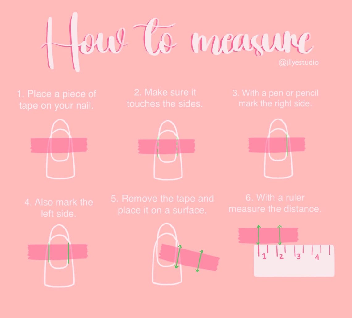 Neapolitan Press on Nails - Etsy