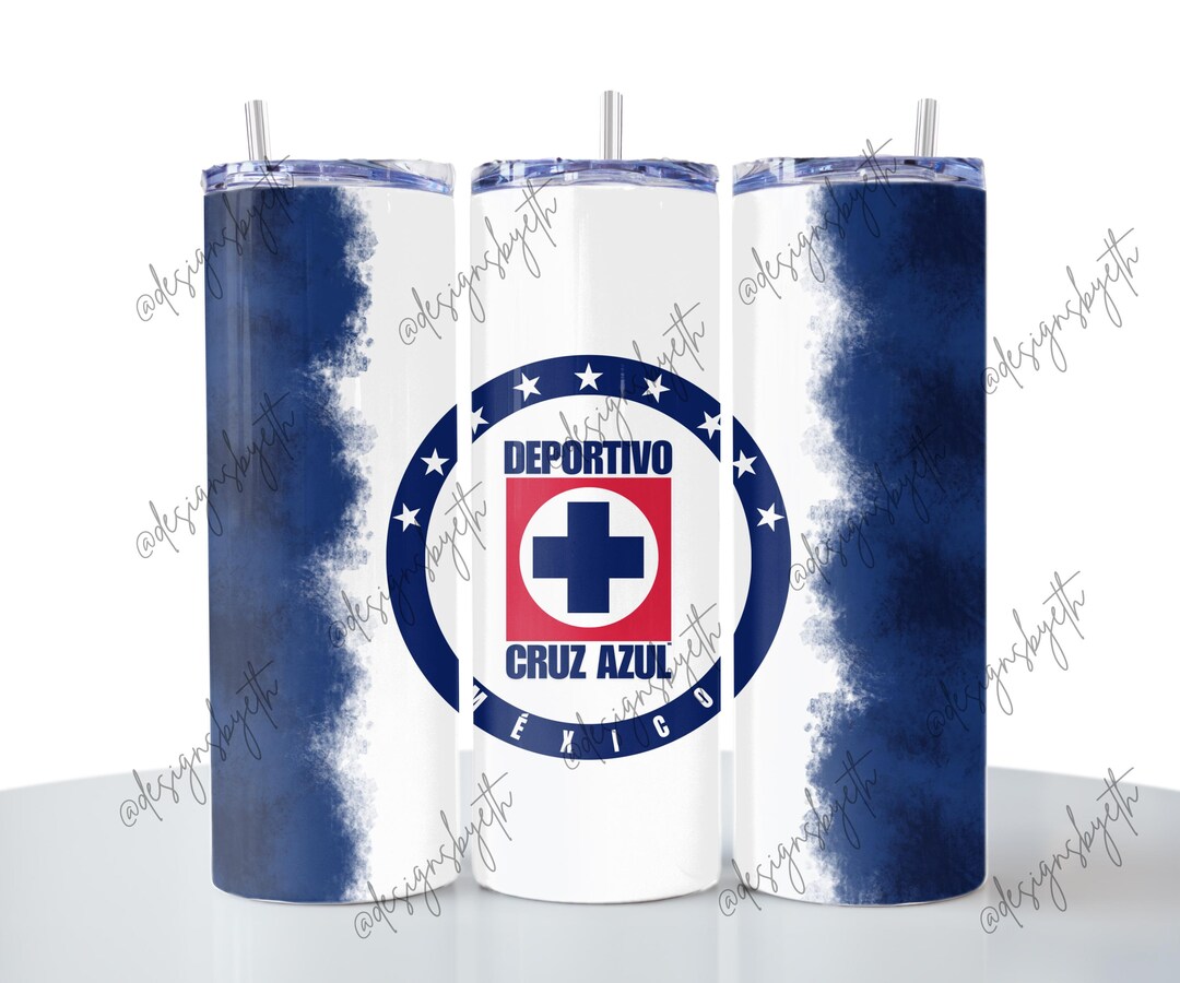 Cruz Azul PNG Cruz Azul Sublimation Wrap Cruz Azul 20oz. Tumbler Design ...