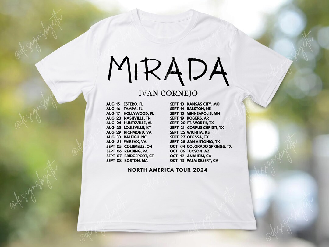 Ivan Cornejo Png | Mirada Tour | Ivan Cornejo Shirt Design | Ivan ...
