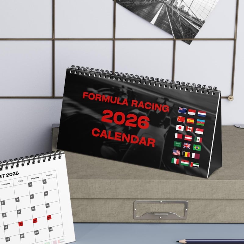 Formula Regional Calendar 2026 - Etsy Canada