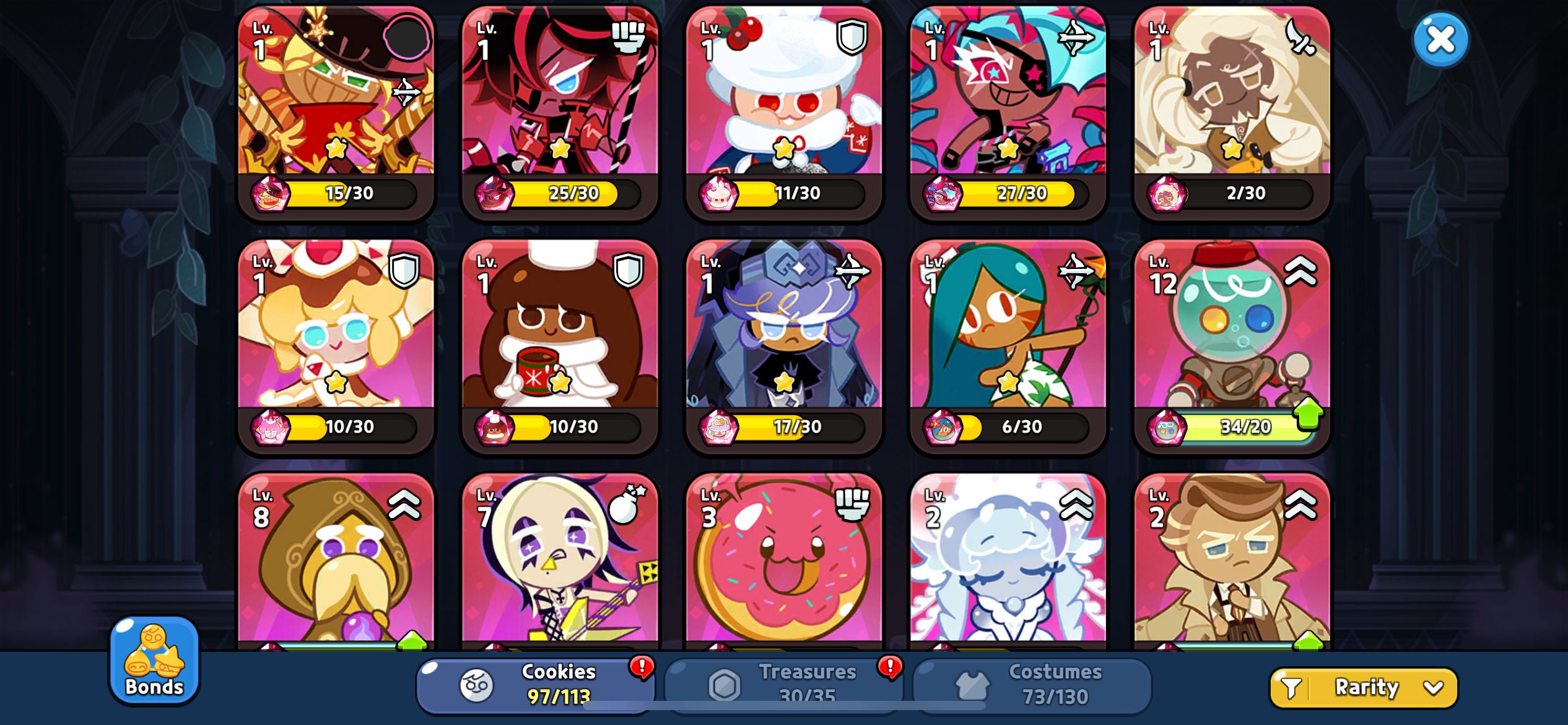 Cookie Run Kingdom Account Level 75 Black Pearl - Etsy