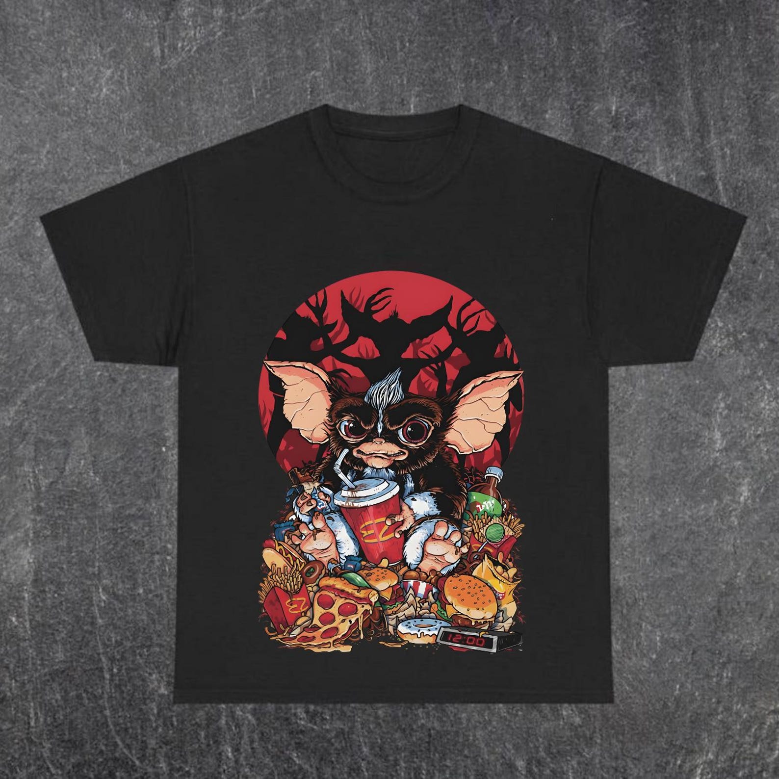 PNG Vintage Gremlins, Retro 80s Horror Movie Png, Funny Gizmo Png, Pop ...