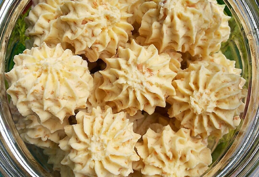 Cheese Sago Cake Digital Recipe, Simple Recipe, Delicious Dessert Dry ...