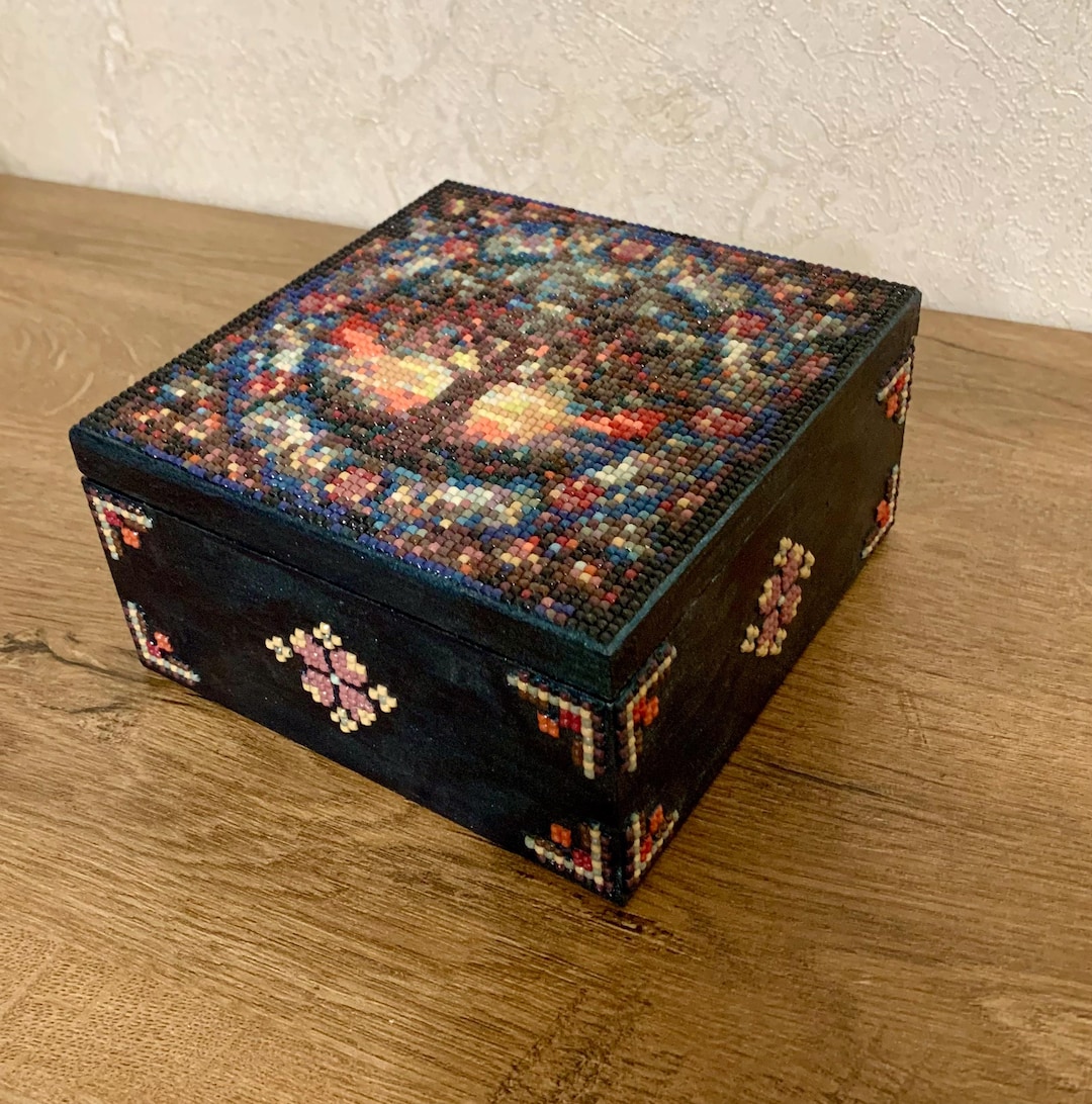 Jewellery Box Mosaic Box Tree of Life Lacquer Box Handmade Jewelry Box ...