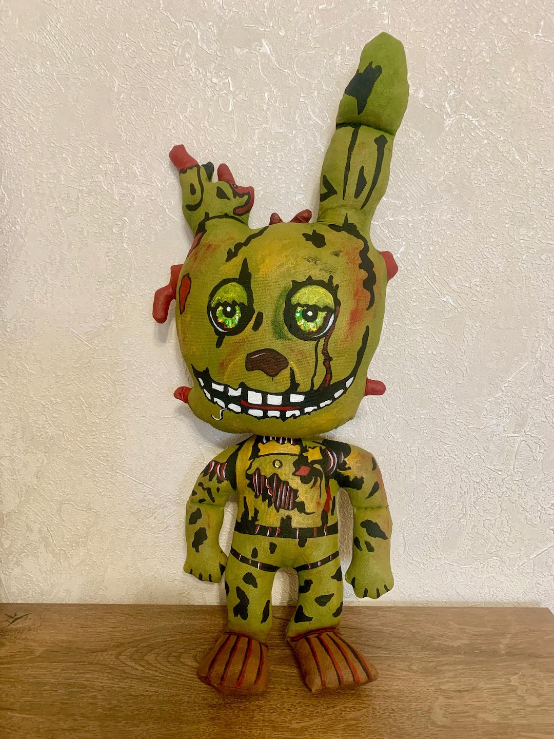 Springtrap (40 Cm) Springtrap Toy Painted Toy Springtrap Hand Made Toy ...