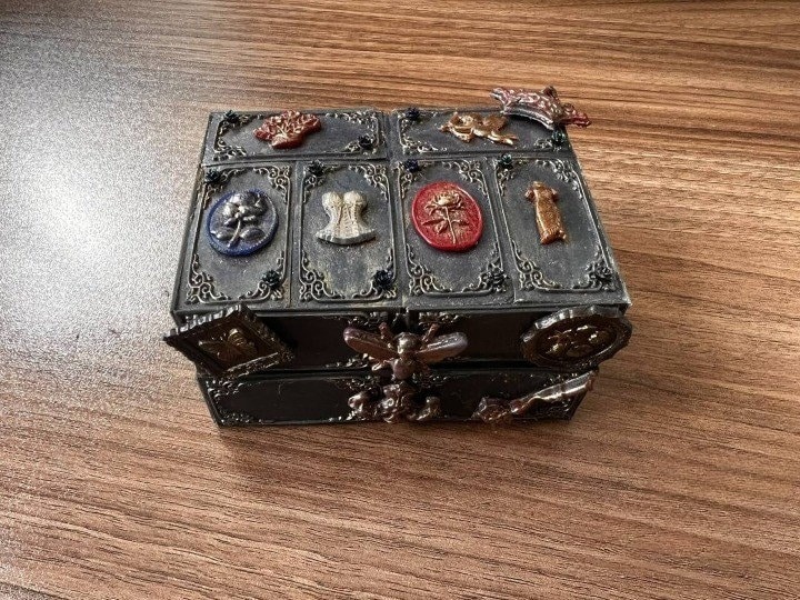 Fire Lacquer Storage Box, European Storage Box, Jewelry Box - Etsy