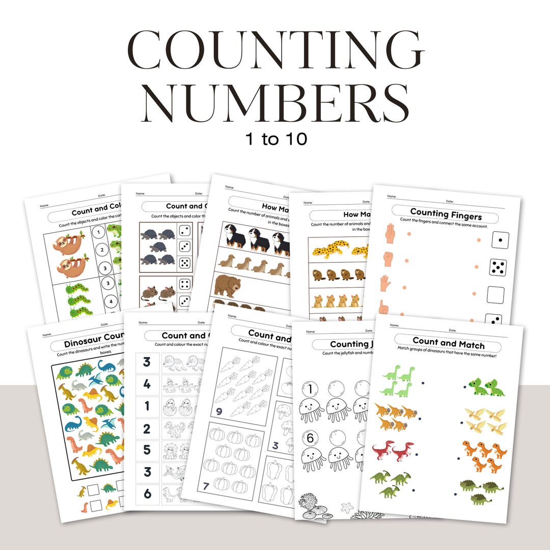 Number Worksheets, Preschool Printables, Math Worksheets, Tracing ...