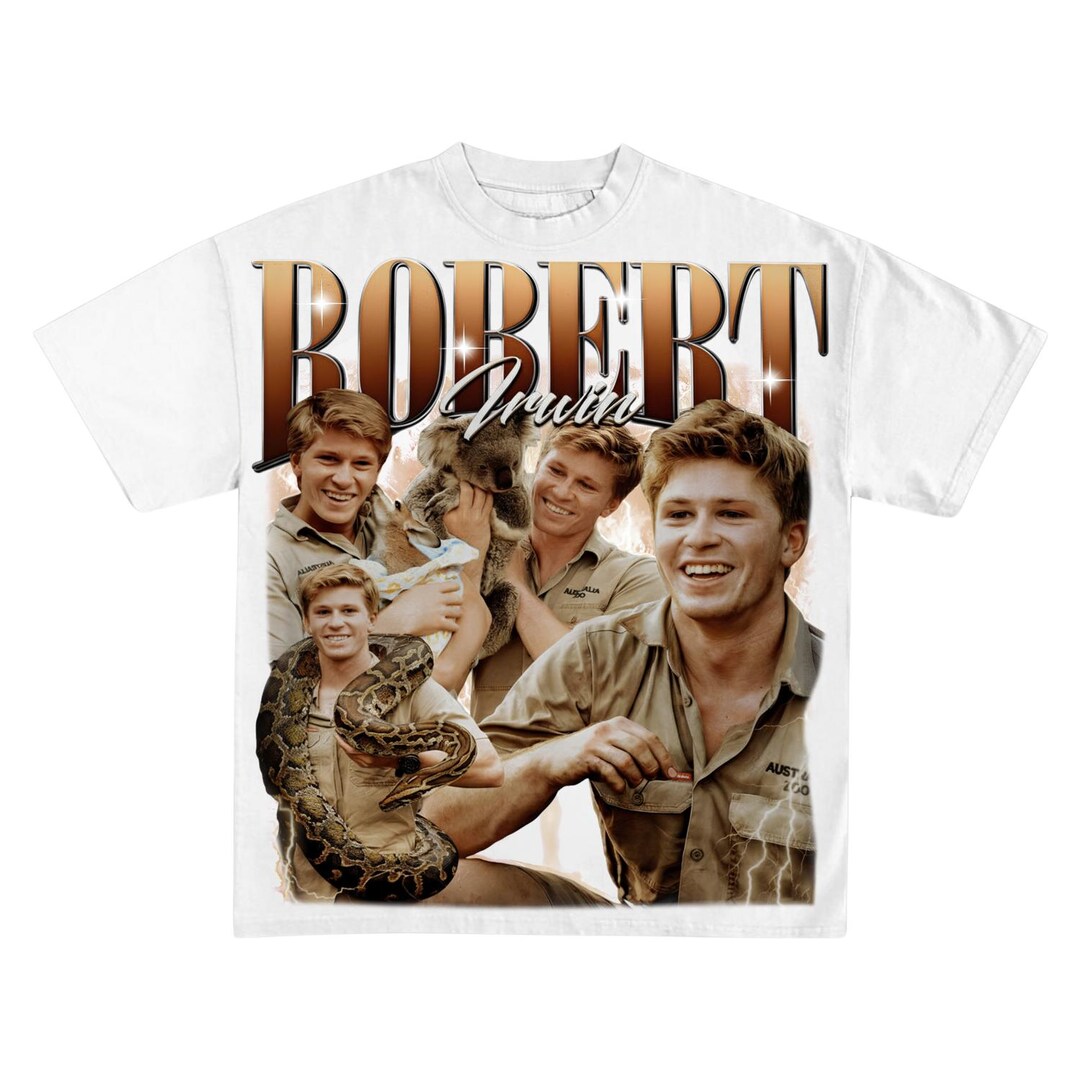 Retro 90s Robert Irwin Zookeeper Bootleg Png, Vintage Robert Irwin Fan ...