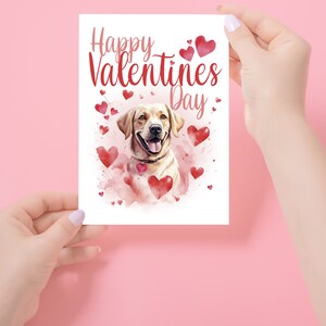 Labrador Retriever Valentine's Day Card - Cards for Dog Lovers - Love ...