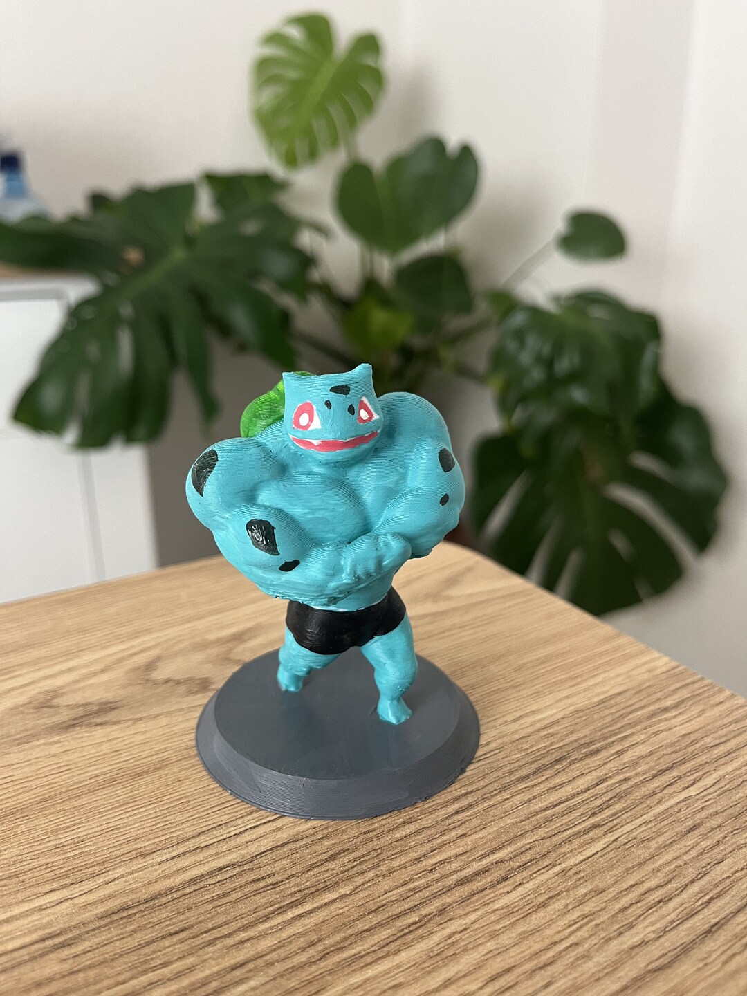 Muscular Bulbasaur Figurine 3D Printed Pokemon Collectible - Etsy
