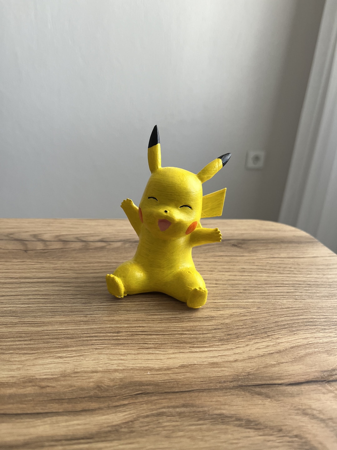 3D Printed Electric Creature Figurine Hand-painted Collectible Matte ...