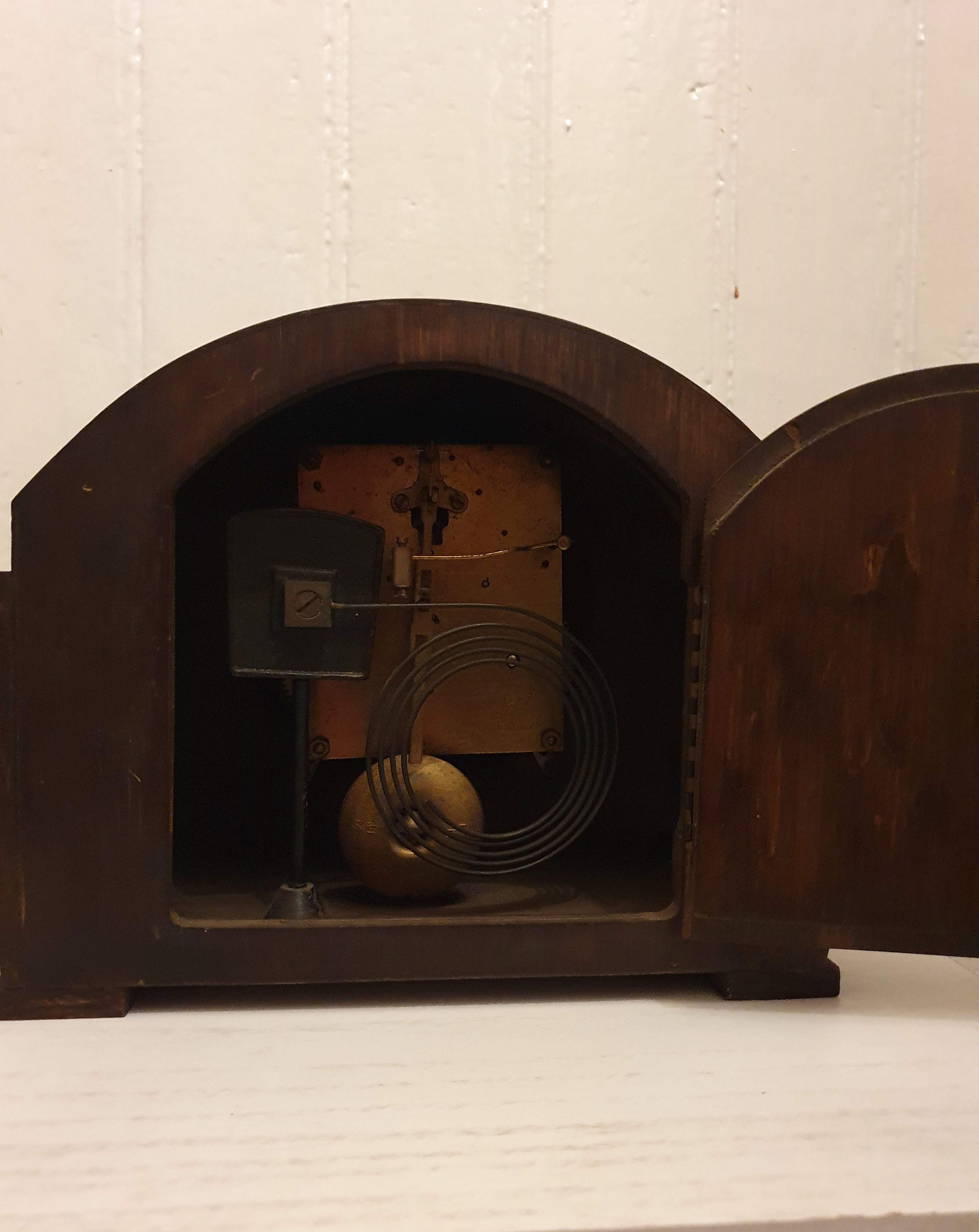 Vintage Bentima Perivale Art Deco Mantle Clock - Etsy