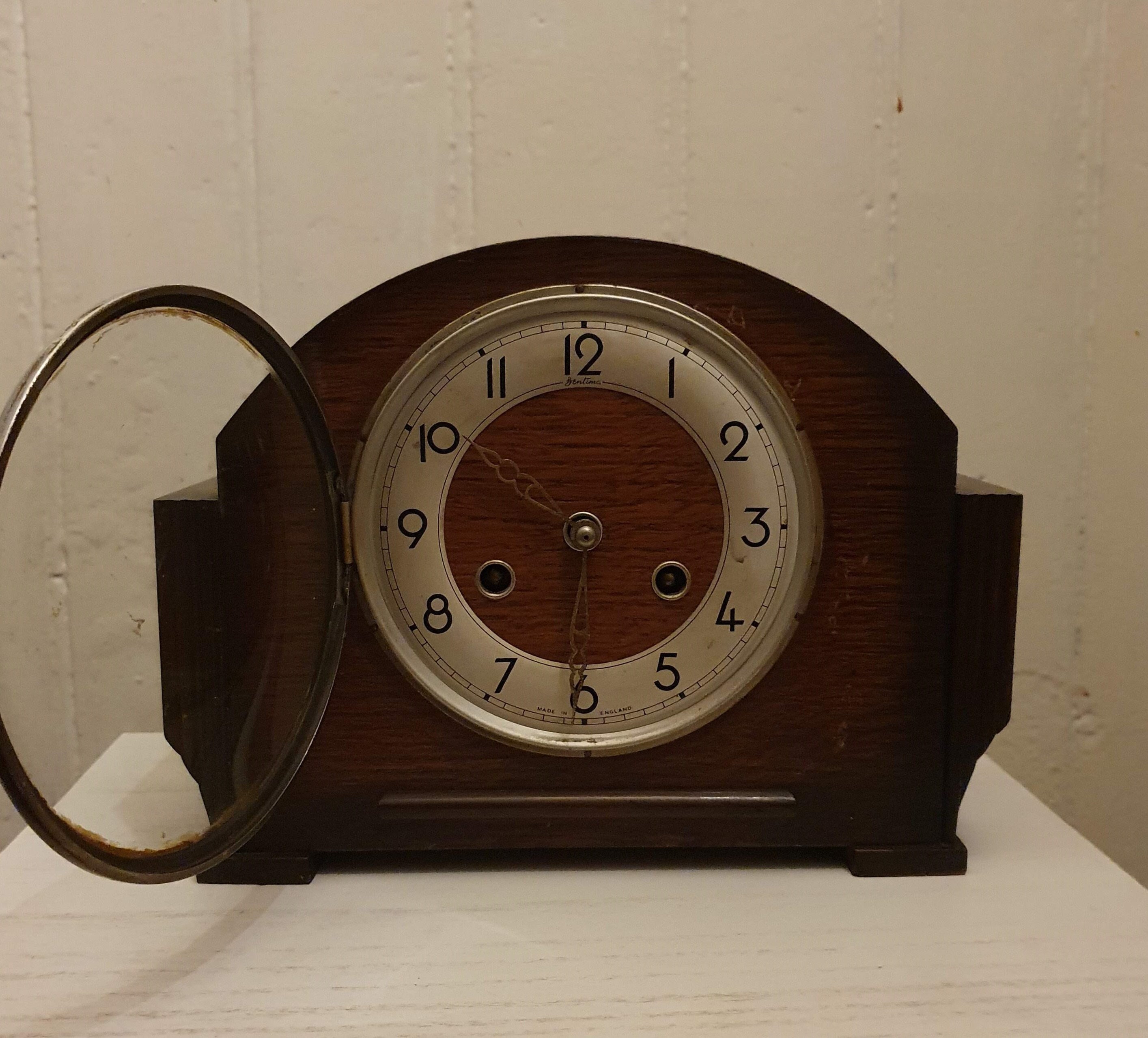 Vintage Bentima Perivale Art Deco Mantle Clock - Etsy