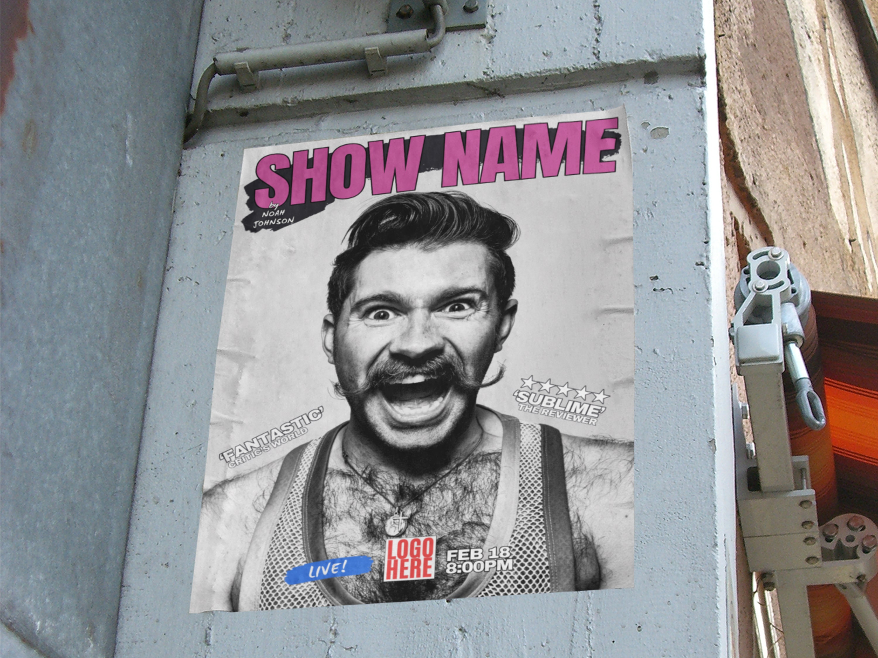 Theatre Poster Design | Canva Template | Printable | Live Event ...