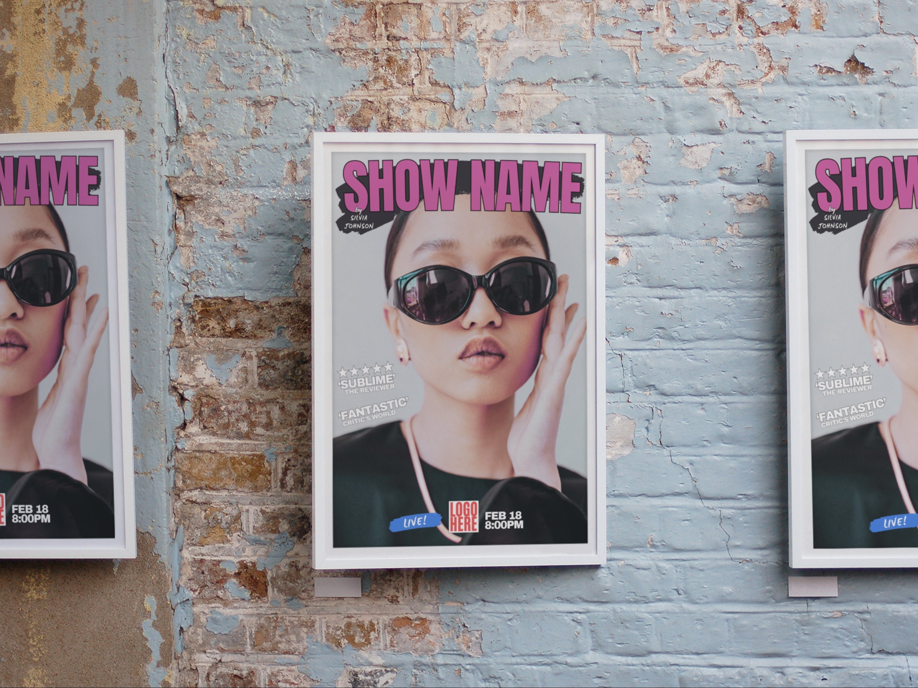 Theatre Poster Design | Canva Template | Printable | Live Event ...