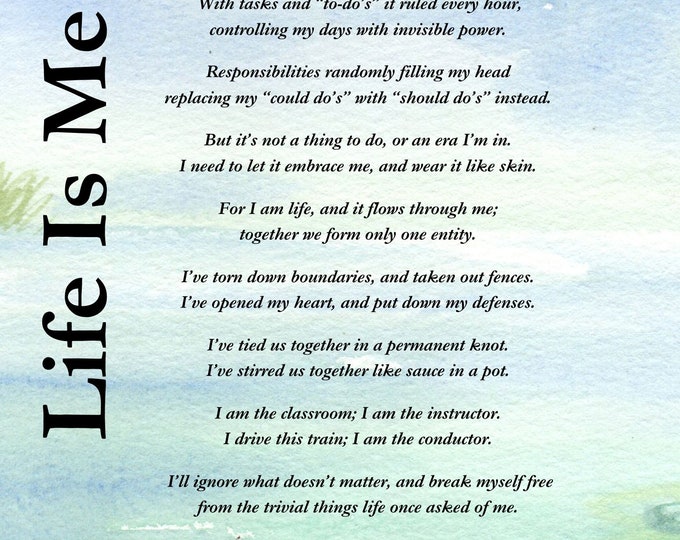 Live Your Dash (poem by Linda Ellis, Author of "the Dash") Downloadable ...