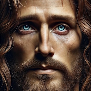 The True Face of Jesus Christ - Etsy