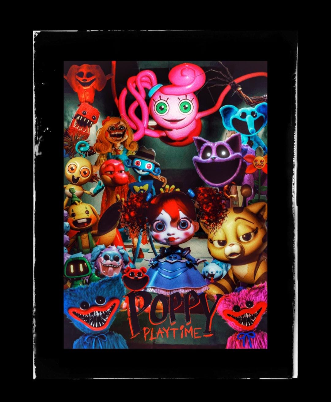 Póster digital brillante de Poppy Playtime para descargar - Etsy España