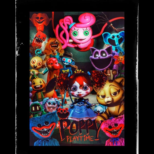 Poppy Playtime Posters - Etsy