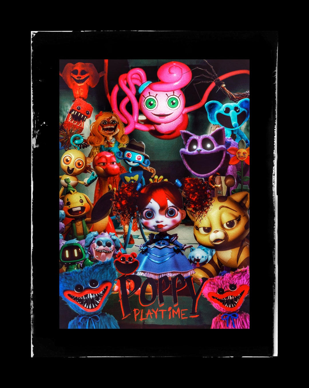 Poppy Playtime A4 Glossy Poster - Etsy