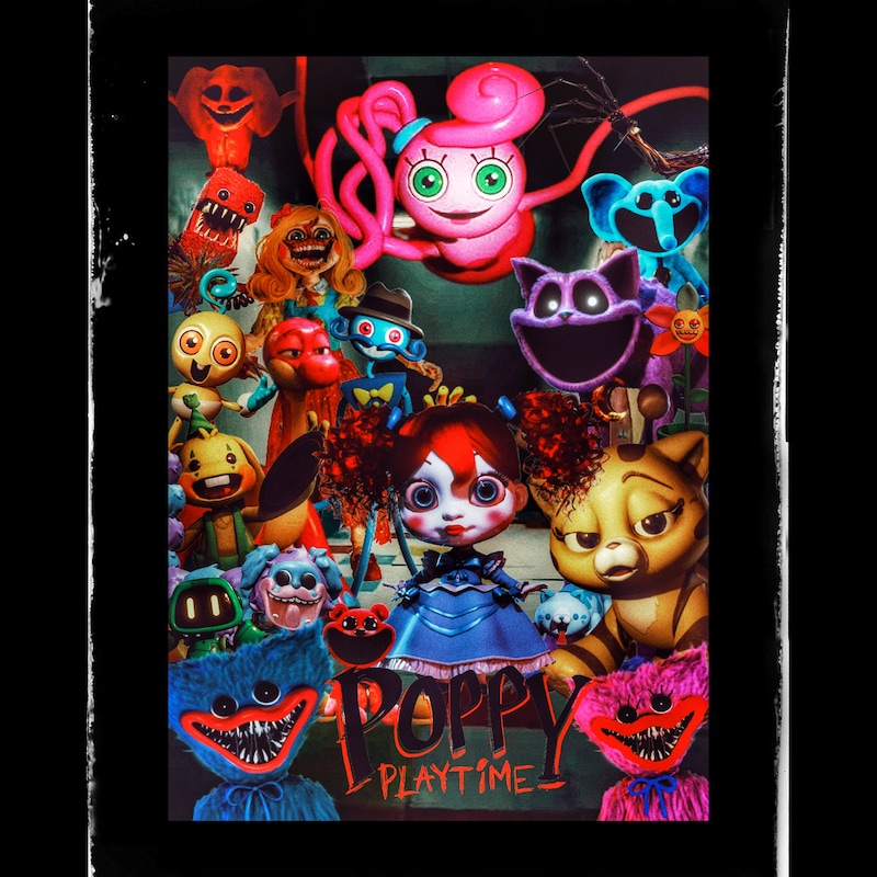 Poppy Playtime Posters - Etsy