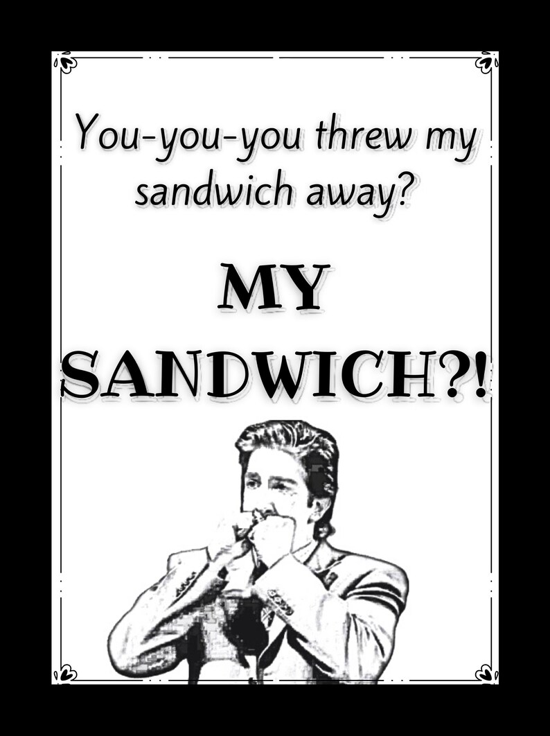 MY SANDWICH A4 Glossy Poster - Etsy