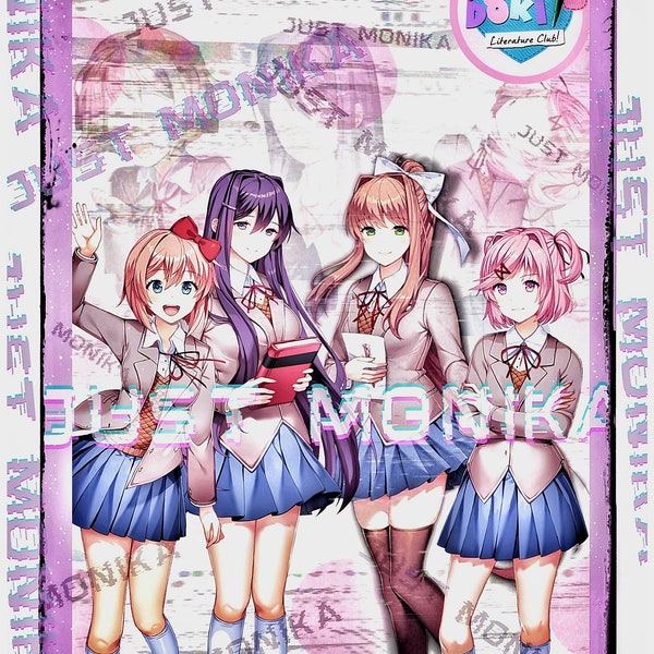 Doki Doki Literature Club Poster - Etsy UK