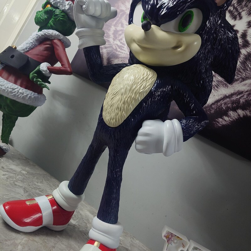 Life Size Shadow the Hedgehog Plush - Etsy