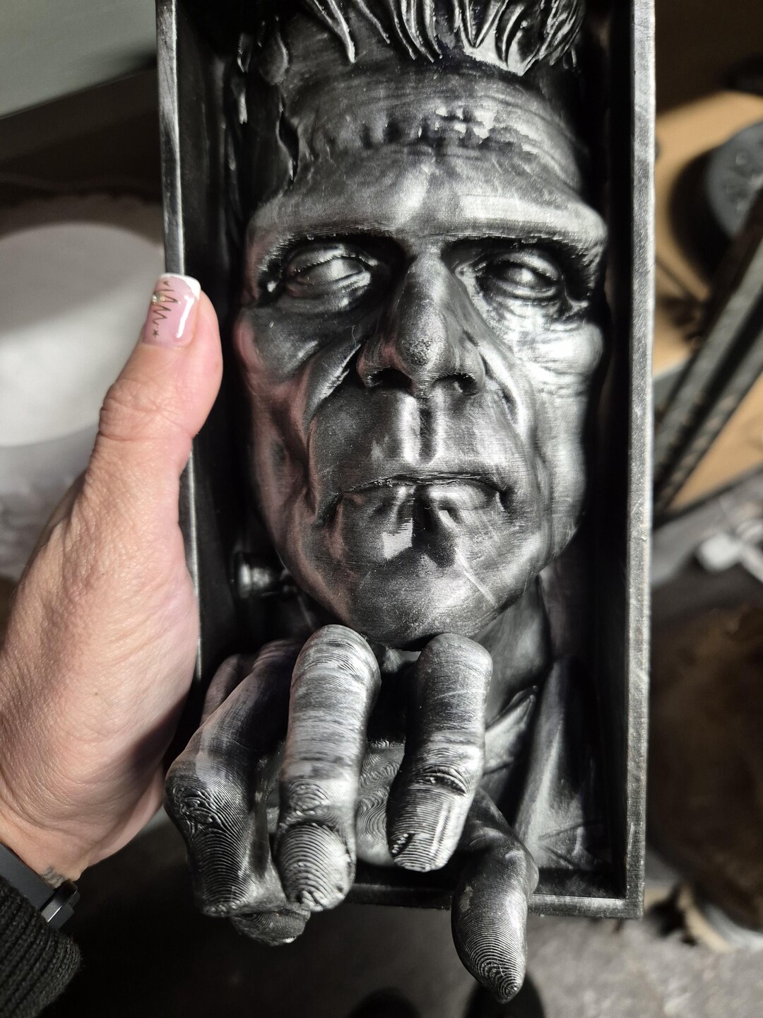 Frankenstein's Monster Book Nook - Etsy