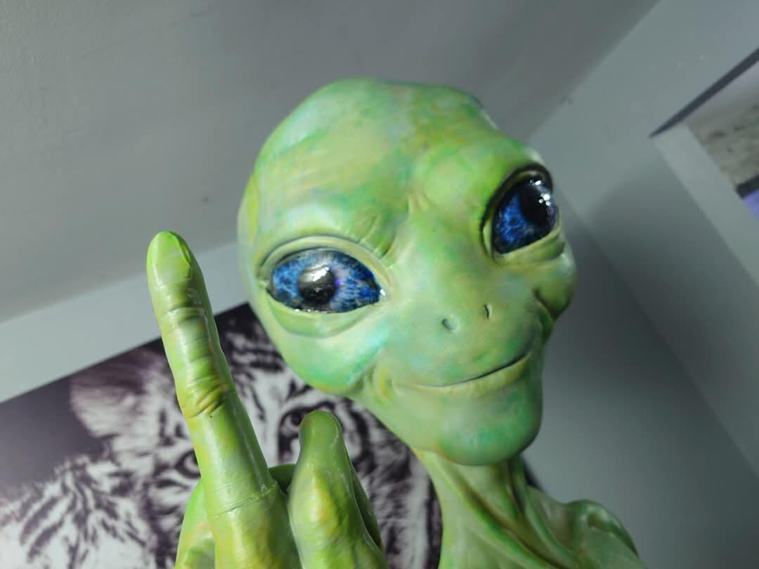 Paul Alien Kit: 4-foot Tall Raw Print (unassembled) - Etsy UK