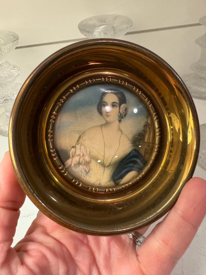 Vintage Isabella Montgomery Cameo Portrait by George Romney - Etsy
