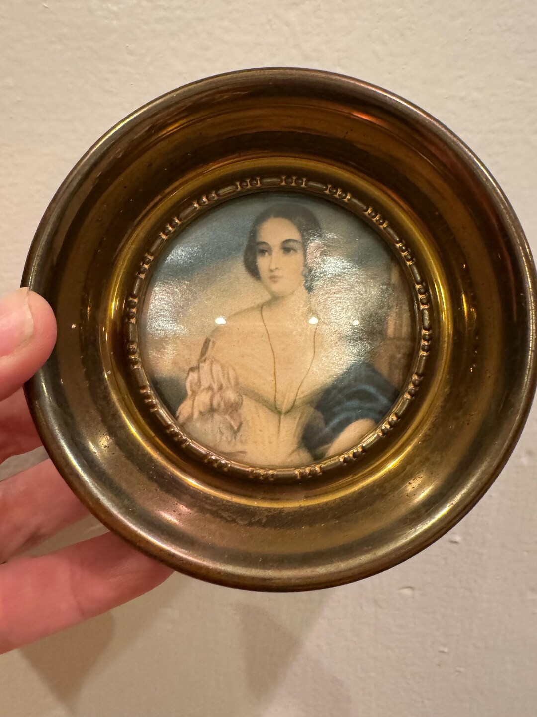 Vintage Isabella Montgomery Cameo Portrait by George Romney - Etsy