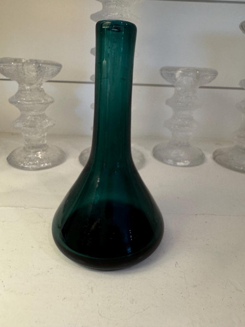 Blenko Mini Vase - Etsy