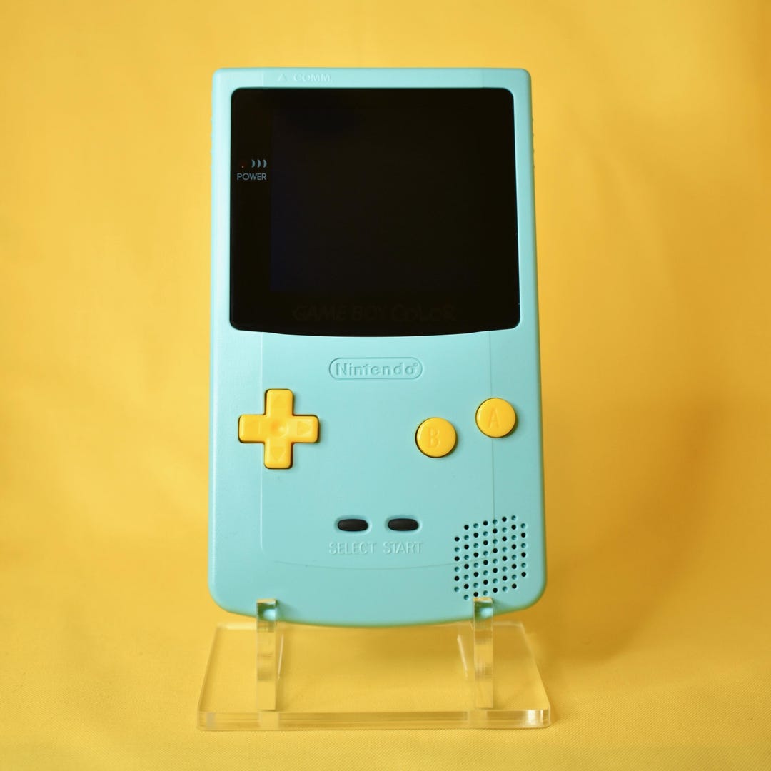 Custom Gameboy Color IPS Q5 OLED Screen, Retro Console Gift for Gamers ...
