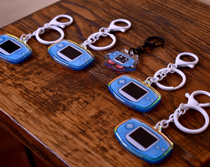 Gameboy Keychains Retro Gaming Accessories for Fans and Collectors - Etsy