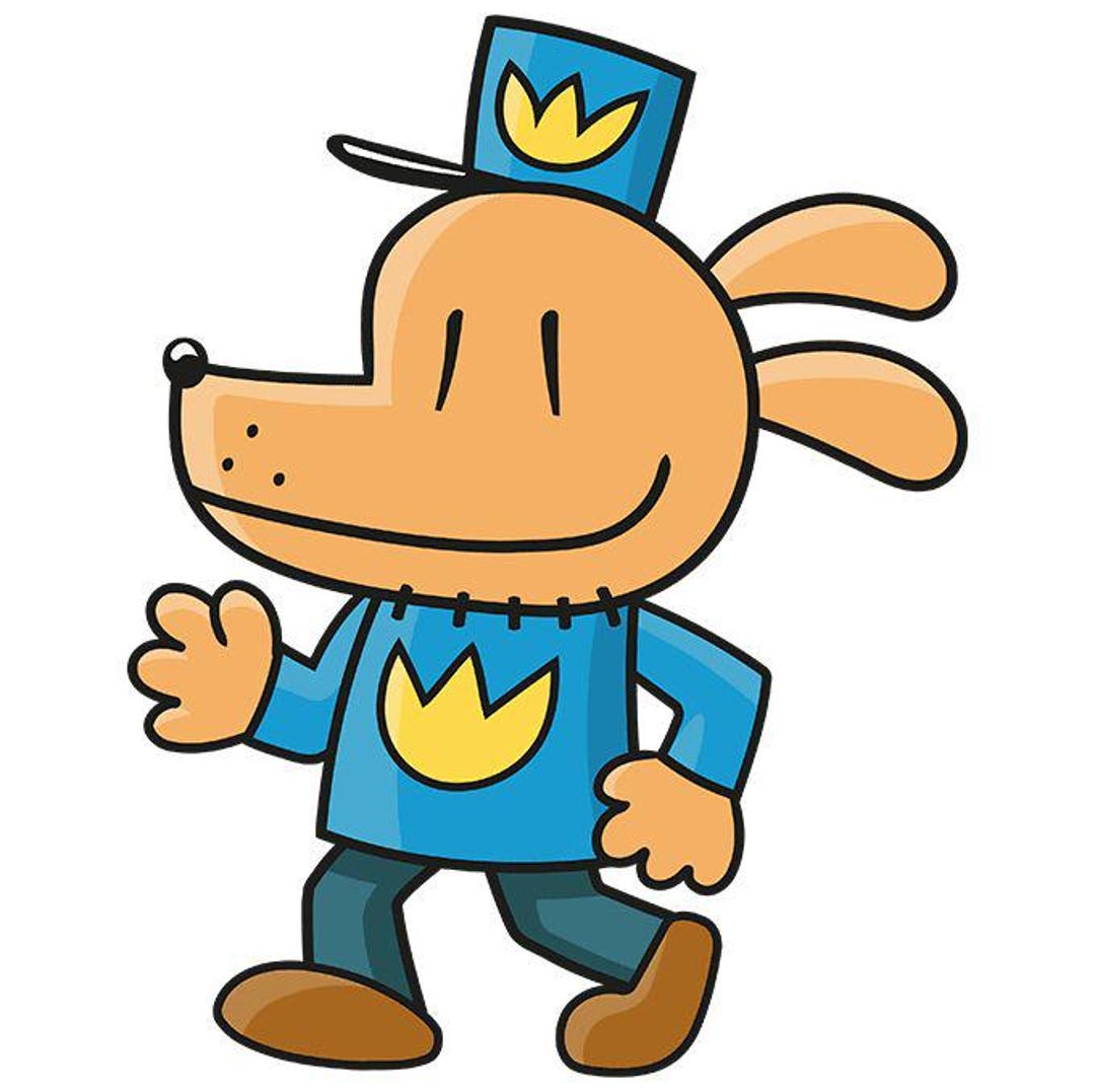 Dog Man Digital High Quality Picture, Used for T-shirt Design, Long ...