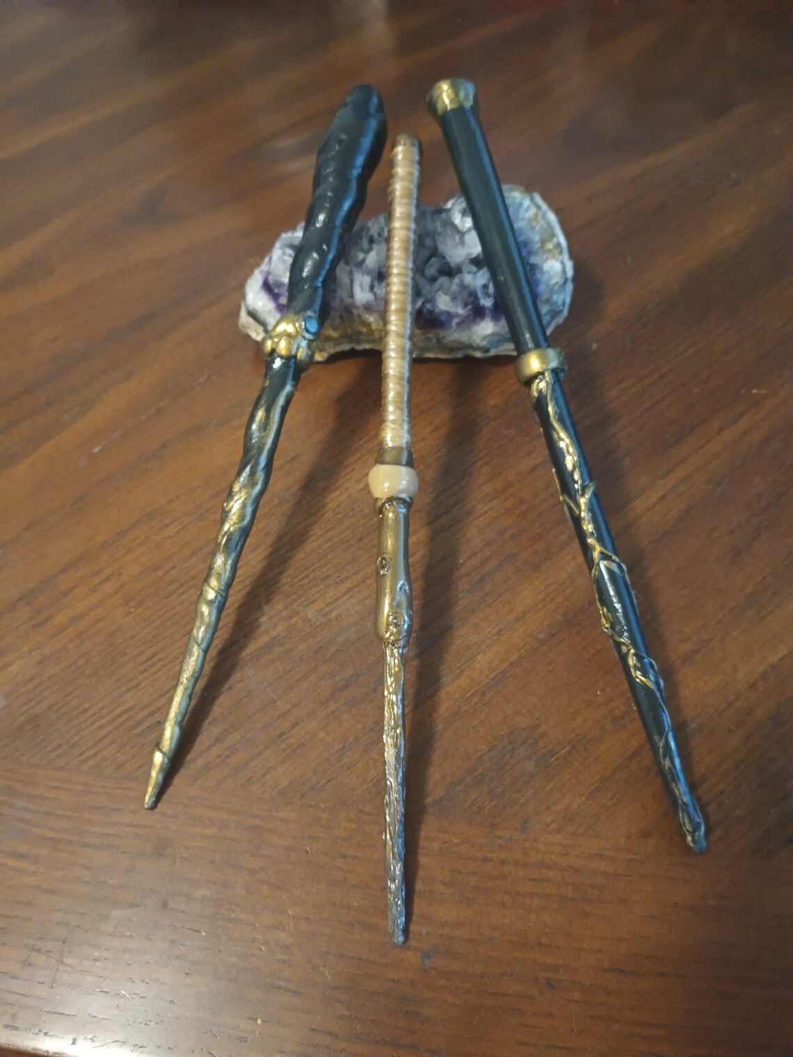 Custom Wands. We Use Wood, Clay, Clay Foam, Resin and an Assortment of ...