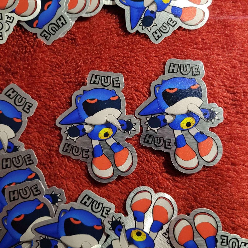 Metal Sonic Plush - Etsy