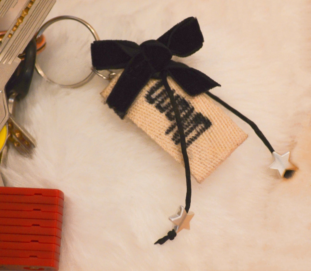 Bow Key Ring - Etsy
