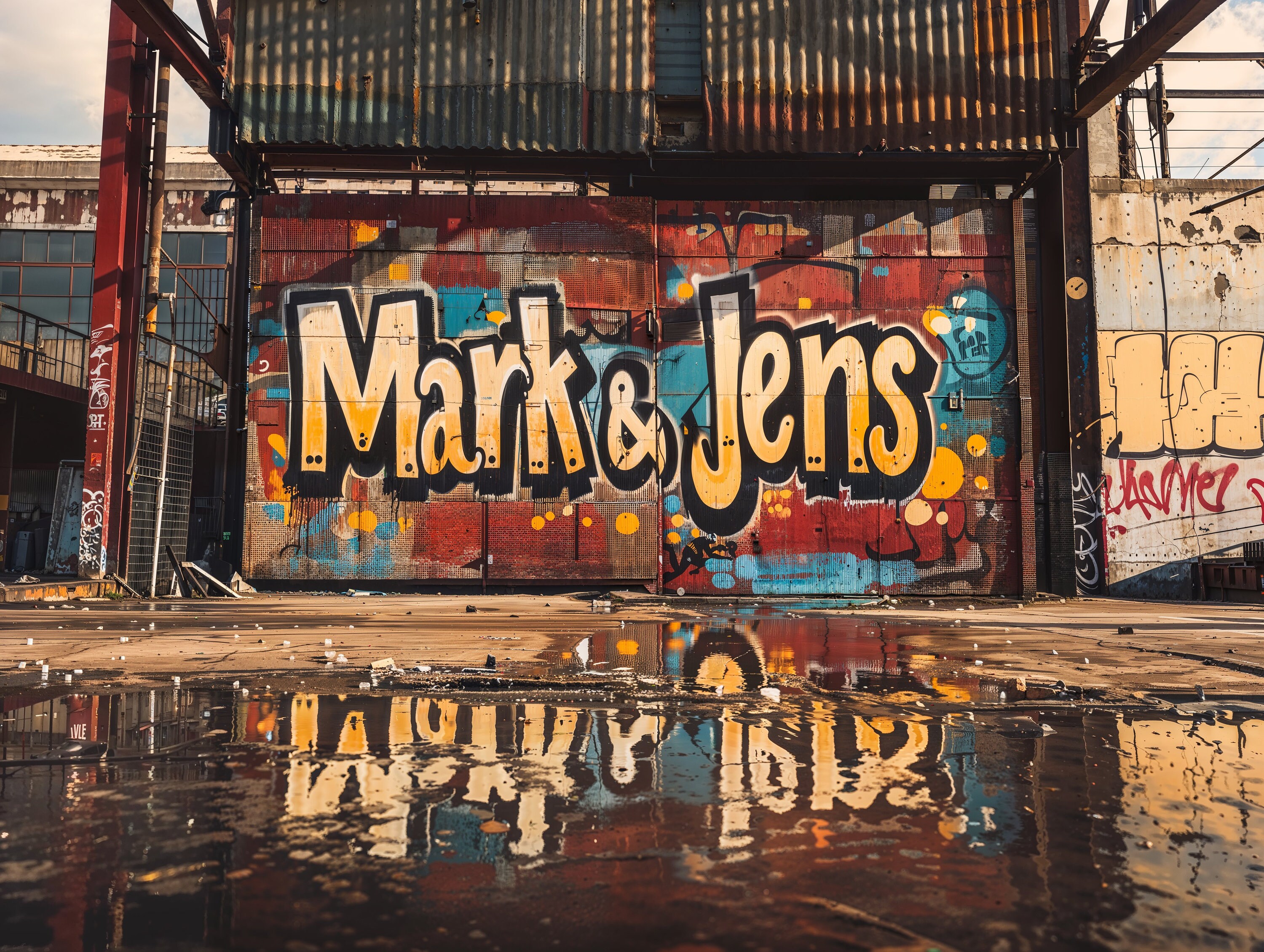 Family Name Sign Street Art Graffiti 100% Original Custom Print Digital ...