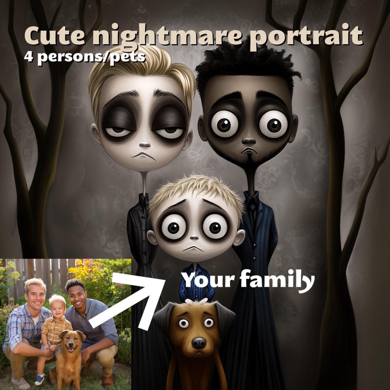 Family Nightmare - Etsy